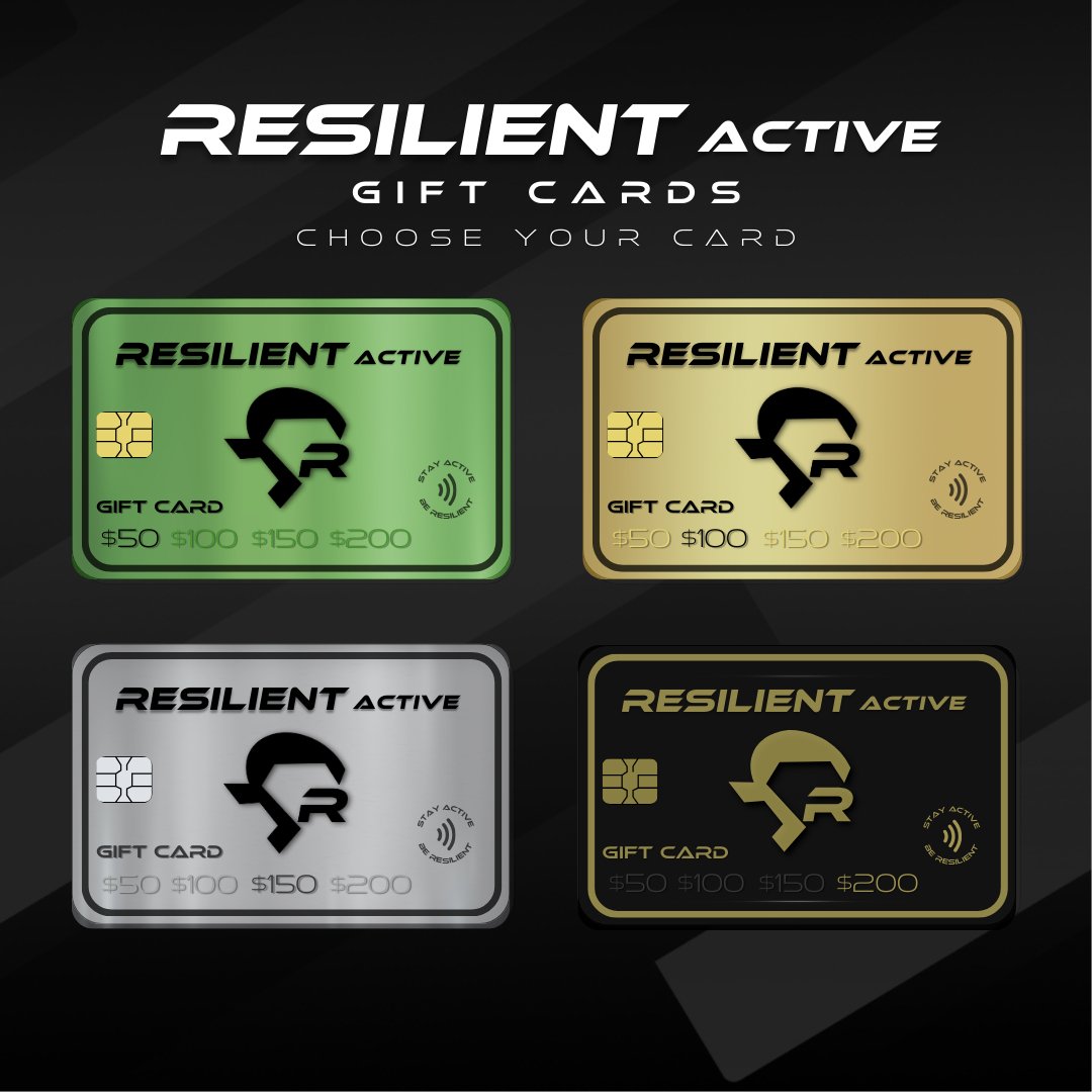 Resilient Active Gift Card